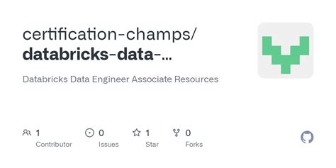 Github Certification Champsdatabricks Data Engineer Associate