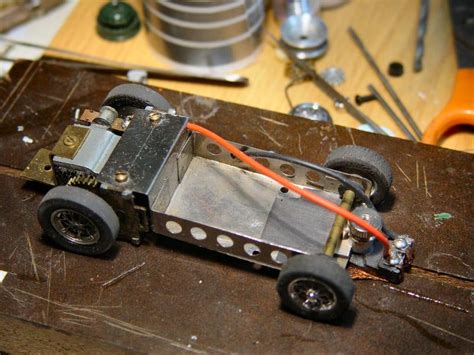 Mystery, funky motors - Pittman? - Production 1/24 Vintage Cars - Slotblog