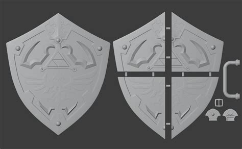 Hylian Shield Twilight Princess Design