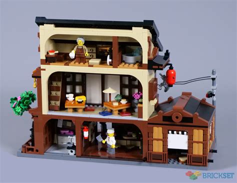 Lego Bricklink 910060 Sushi Restaurant Review Brickset