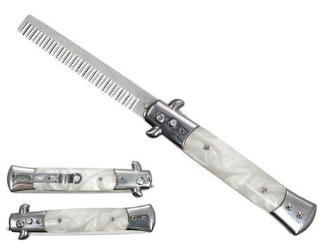 Switchblade Comb Pocket Knife Triforce Cosplay And Accessories
