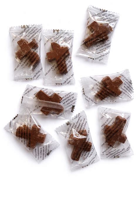 He Is Risen Milk Chocolate Crosses 24 Individually Wrapped 1 Easter