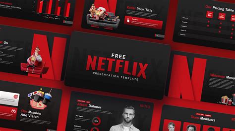 Netflix Inspired Presentation Template Behance