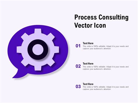 Process Consulting Vector Icon Ppt Powerpoint Presentation Professional Dec