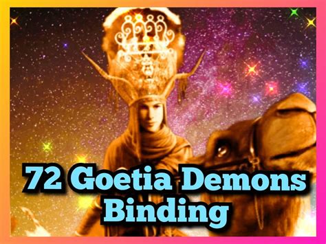 Powerful 72 Demons Of Goetia Spirit Companion Etsy