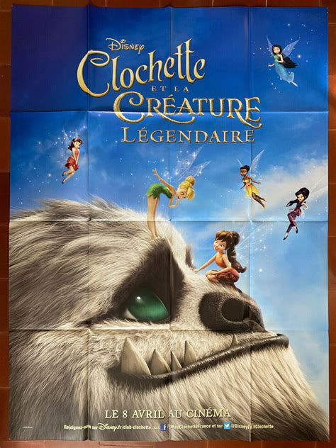 Affiche Clochette Et La Creature Legendaire Dessin Animé Enfant Fee 12