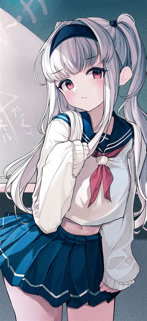 二次元少女 动漫壁纸 水手服