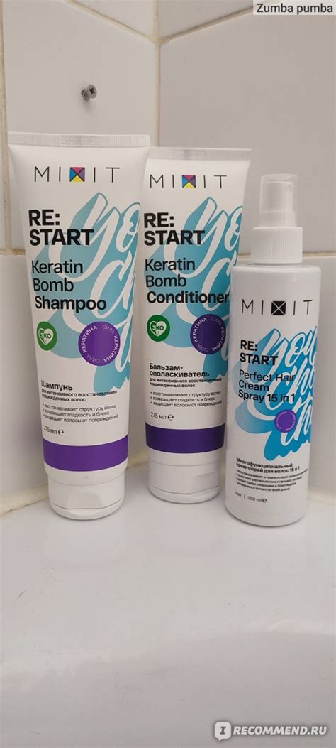 Спрей для волос MIXIT Многофункциональный 15в1 RE:START Perfect Hair ...