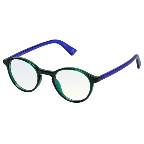 The Book Club So Rando Green Uni Sex Round Readers Eyewear Index