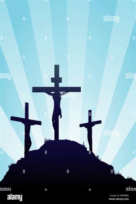 Jesus Christ On Cross Stock Vector Images Alamy