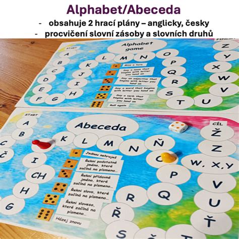 Alphabetabeceda Desková Hra Anglický Jazyk Učiteléučitelůmcz