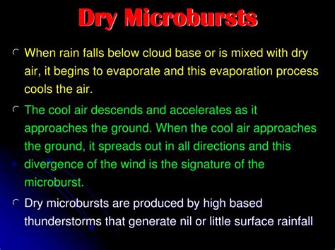 Ppt Microburst Powerpoint Presentation Free Download Id9627819