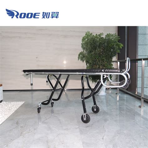 Ga200b Mortuary Cot Stretcher Dead Body Hospital Mortuary Removal