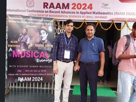 Congratulations Dr Brajesh Kumar Jha Phd 👏 Department Of Mathematics Pdeu Gandhinagar