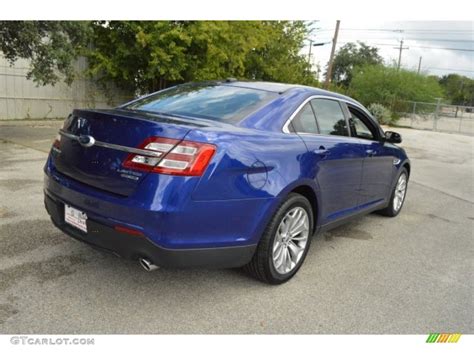 2015 Deep Impact Blue Metallic Ford Taurus Limited 107201906 Photo 11