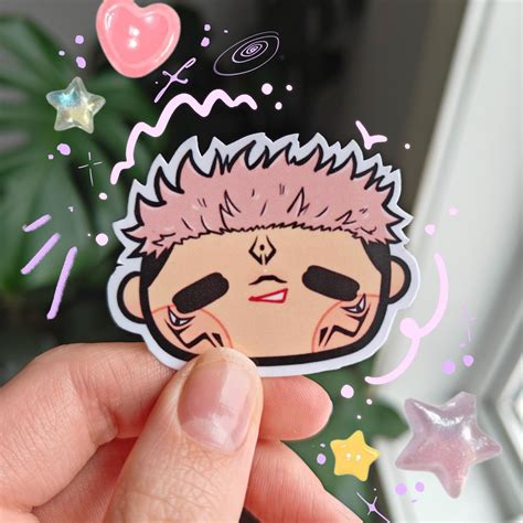 Jujutsu Jjk Vinyl Stickers Set 1 Cute Stickers Fanart Anime