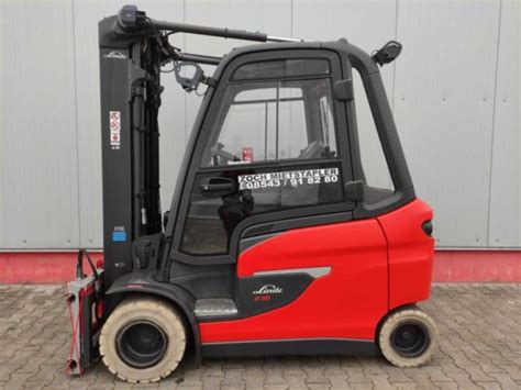 2022 Linde E35hl 01 1252 Battery New 4 Wheel Forklift Truck In