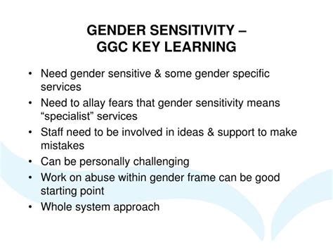 Ppt Gender Sensitivity Powerpoint Presentation Id463557