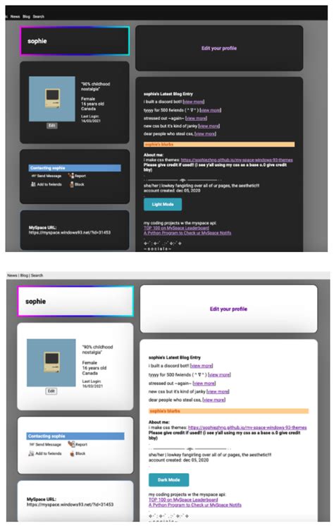 Myspace Windows93 Css Themes
