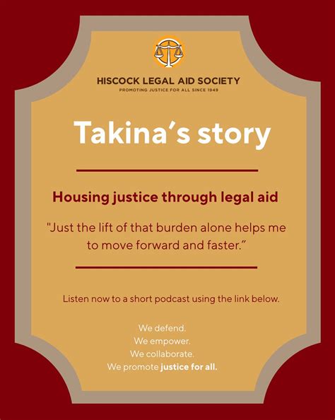 Hiscock Learn More About Takinas Story Housing Justice In The Last
