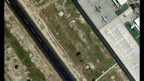 Satellite Images Show Craters Collapsed Hangars At Pakistani Air Bases