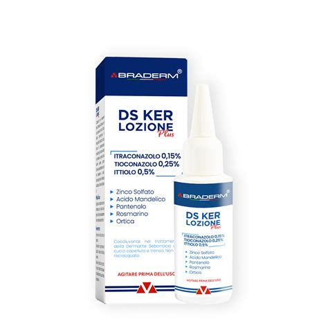 Braderm Ds Ker Lotion 50ml Braderm Srl