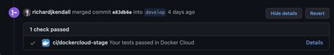 Ci Cd With Github And Docker Hub Des Blog