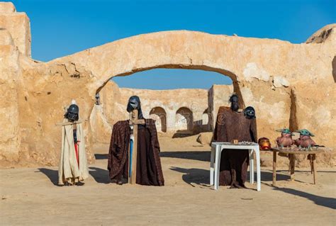 Star Wars Mos Espa In Tunisia Editorial Stock Image Image Of Stores