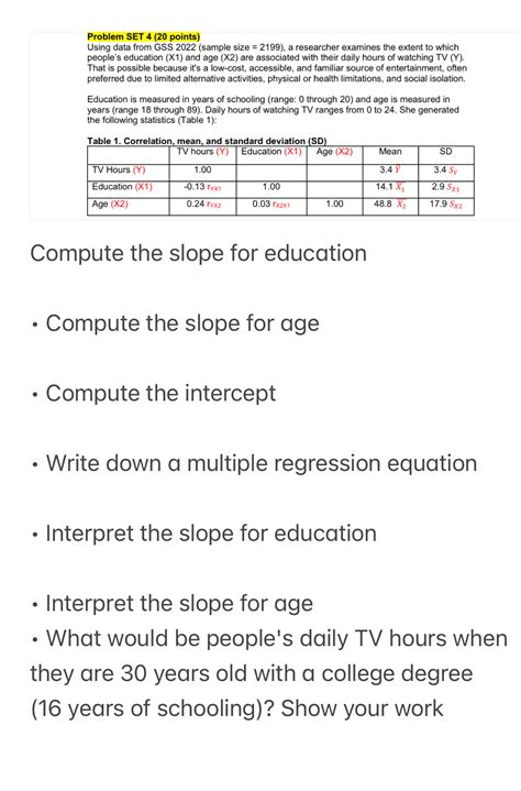 solved problem set 4 20 ﻿points using data from gss