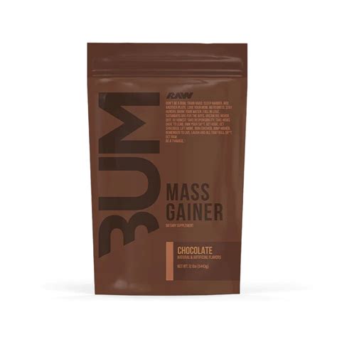 Raw Cbum Mass Gainer 12 Lbs Af Supplements Mx