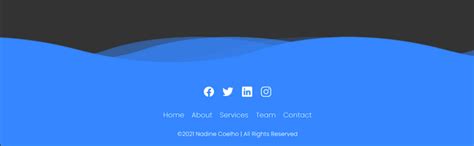20 css footer designs codewithrandom