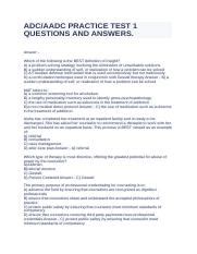 Practice Test For Adcaadc Key Concepts And Insights In Counseling