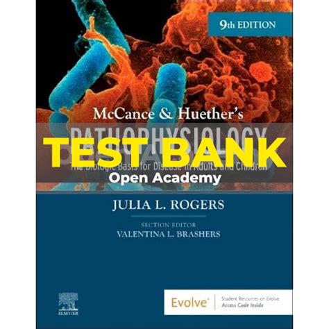 Test Bank For Mccance And Huethers Pathophysiology 9th Edit Inspire