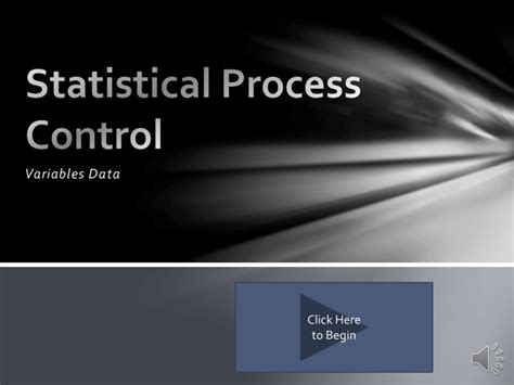 Statistical Process Control