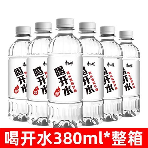 康师傅喝开水380ml1224瓶整箱装饮用水非矿泉水小瓶装饮用水yb虎窝淘