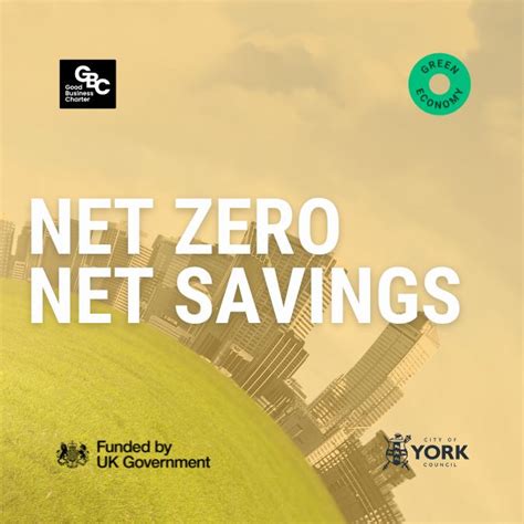 Netzero Yorknetzero Goodbusinesscharter Greenbusiness Green Economy