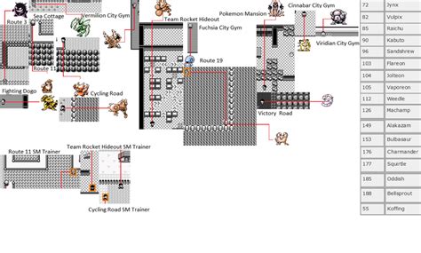 I Edited The Mew Glitch Map So Its Easier To Read If Youre Wanting To