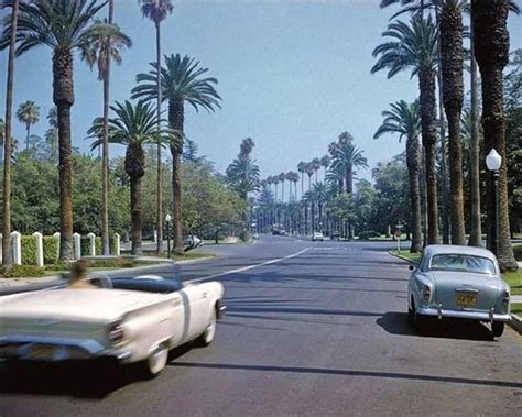 Historic Sunset Boulevard Los Angeles California 1957 This 1957