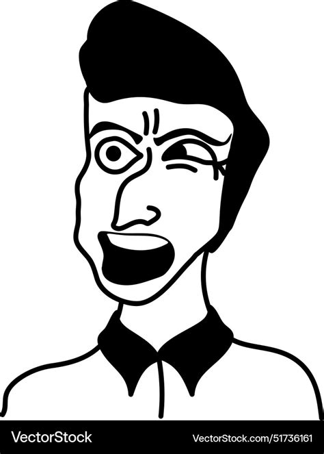 Strabismus Royalty Free Vector Image Vectorstock