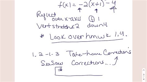 Precalculus Lesson 10 20 2020 Youtube