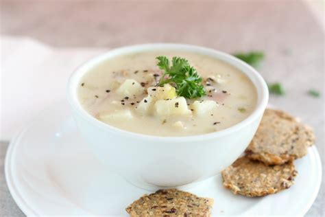 Healthy Clam Chowder Oatmeal With A Fork