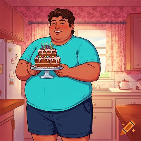 Obese Teacher Sitting In Chair On Craiyon