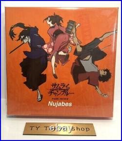 Samurai Champloo Music Record Nujabes 7inch Single Vinyl Records Box