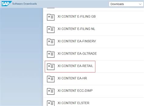 How To Import Standard ESR Content To PI PO SAP Integration Hub