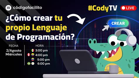 ¡crea Tu Propio Lenguaje De Programación Cody Tv Youtube