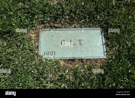 Los Angeles California Usa 4th April 2023 Actordirector George Loane Tuckers Grave At