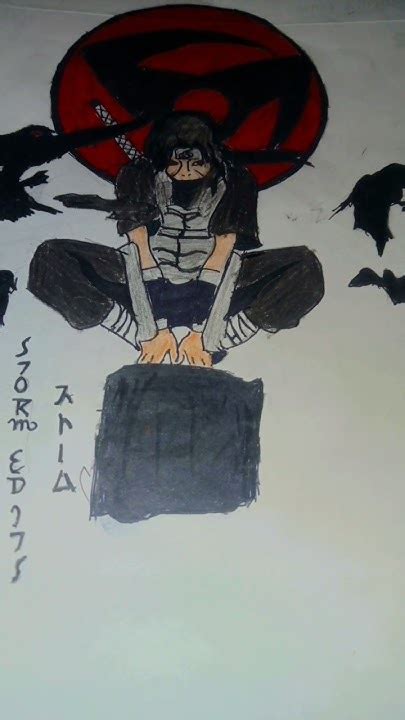 Itachi Uchiha Drow 😱 Shorts Itachi Naruto Youtube