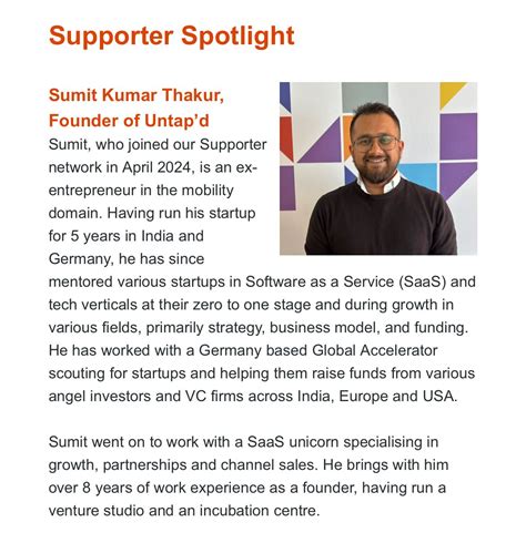 Sumit Thakur On Linkedin Startup Scotland
