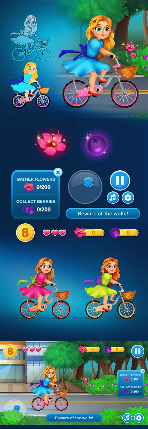 Game Art Character Design Uiux On Behance Game Art Character Design Uiux On Behance