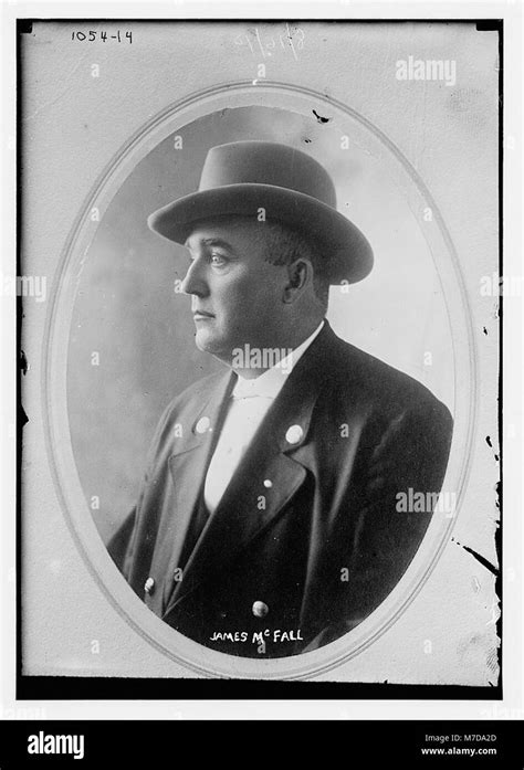 A Portrait Of James Mcfall Featuring The Notable Individual In A Formal Pose Likely A